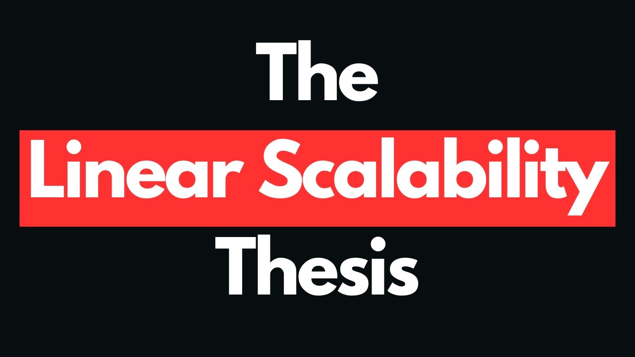 🚀 The Scalability Problem is solved