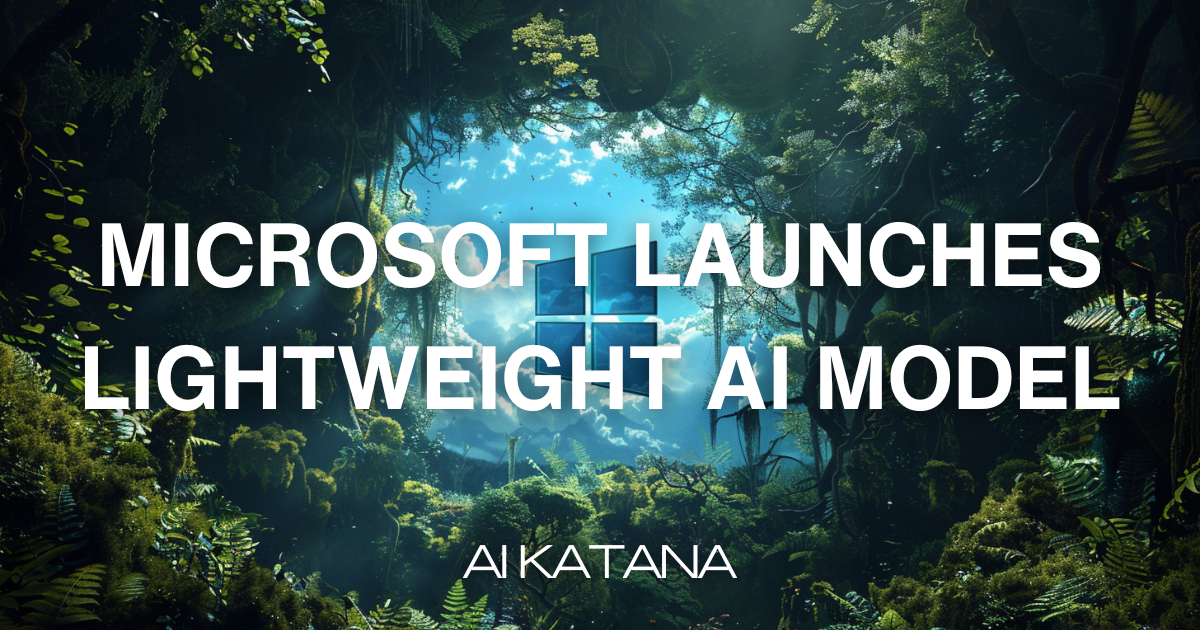Microsoft launches lightweight AI model