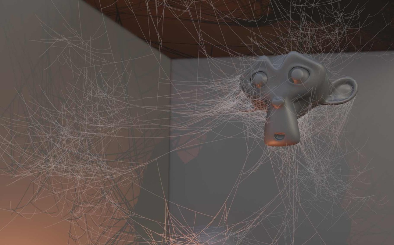 Intro to curves: messy spiderwebs part 1