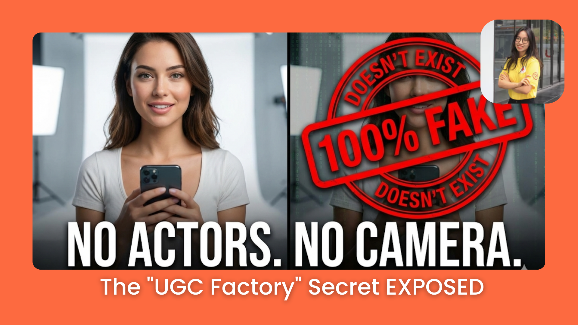 AI UGC Factory: How to Create "Fake" Influencers (No Camera)