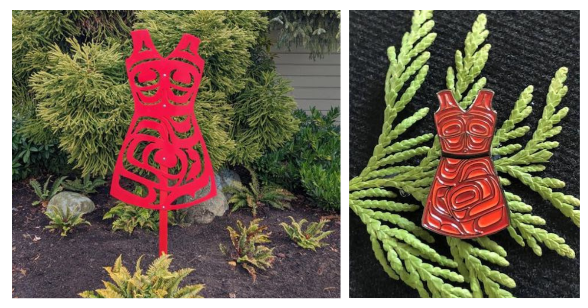 New REDress art installation unveiled in Sooke