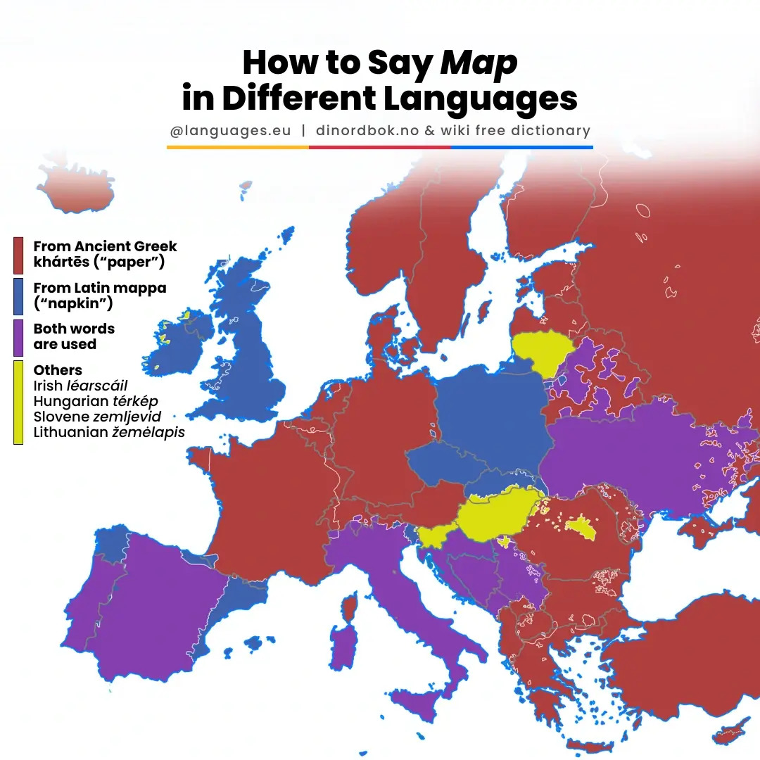 12 Monday Maps: High Speed Rail, Joke Numbers & How To Say “Map” In ...