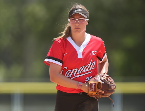 Calgary’s Morgan Rackel is once again playing for Team Canada as it he