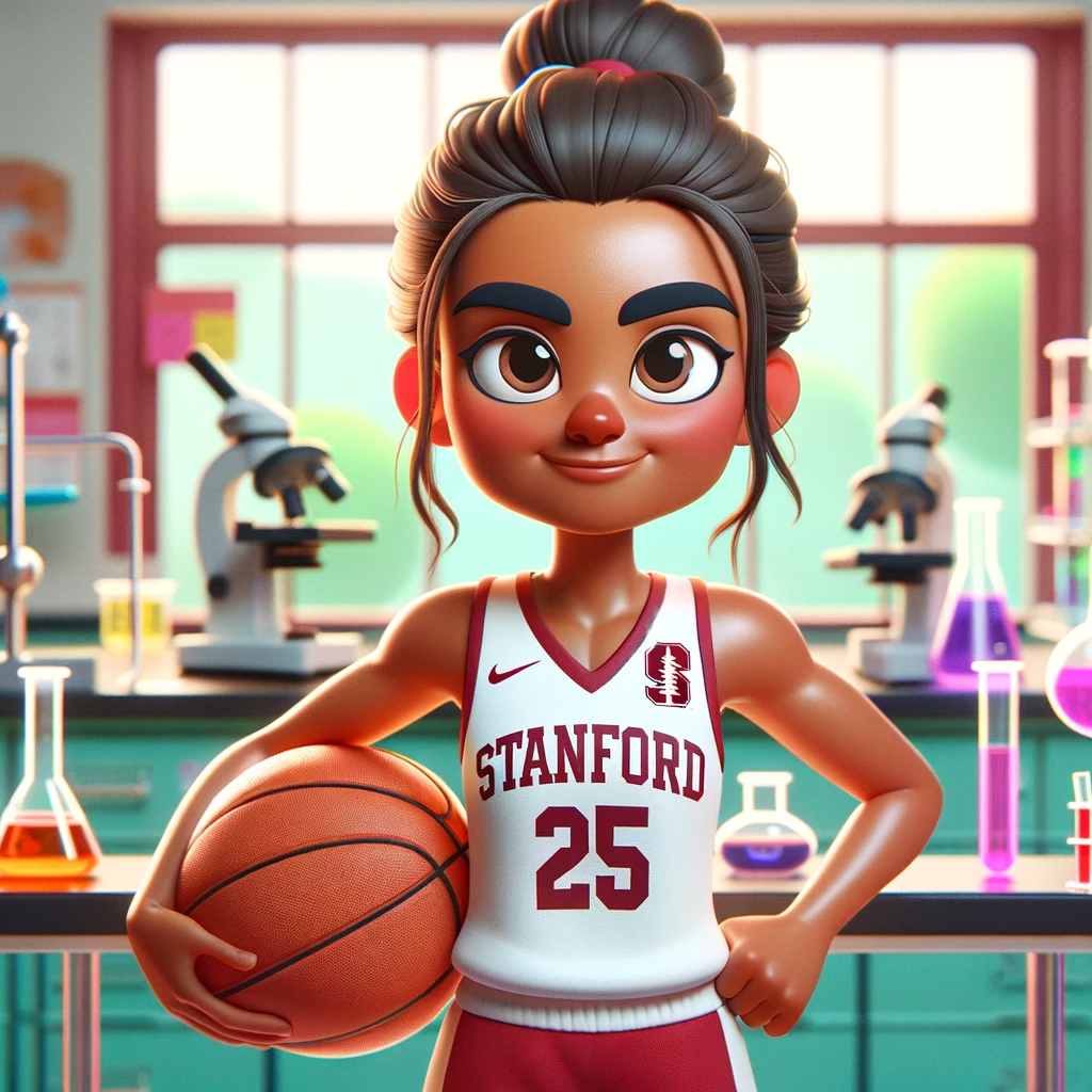 Behind the scenes of a Stanford Athlete with Kiran Lakhian