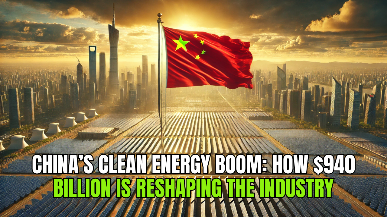 🌱 China’s Clean Energy Boom: How $940 Billion Is Reshaping the Industry 💰🚀