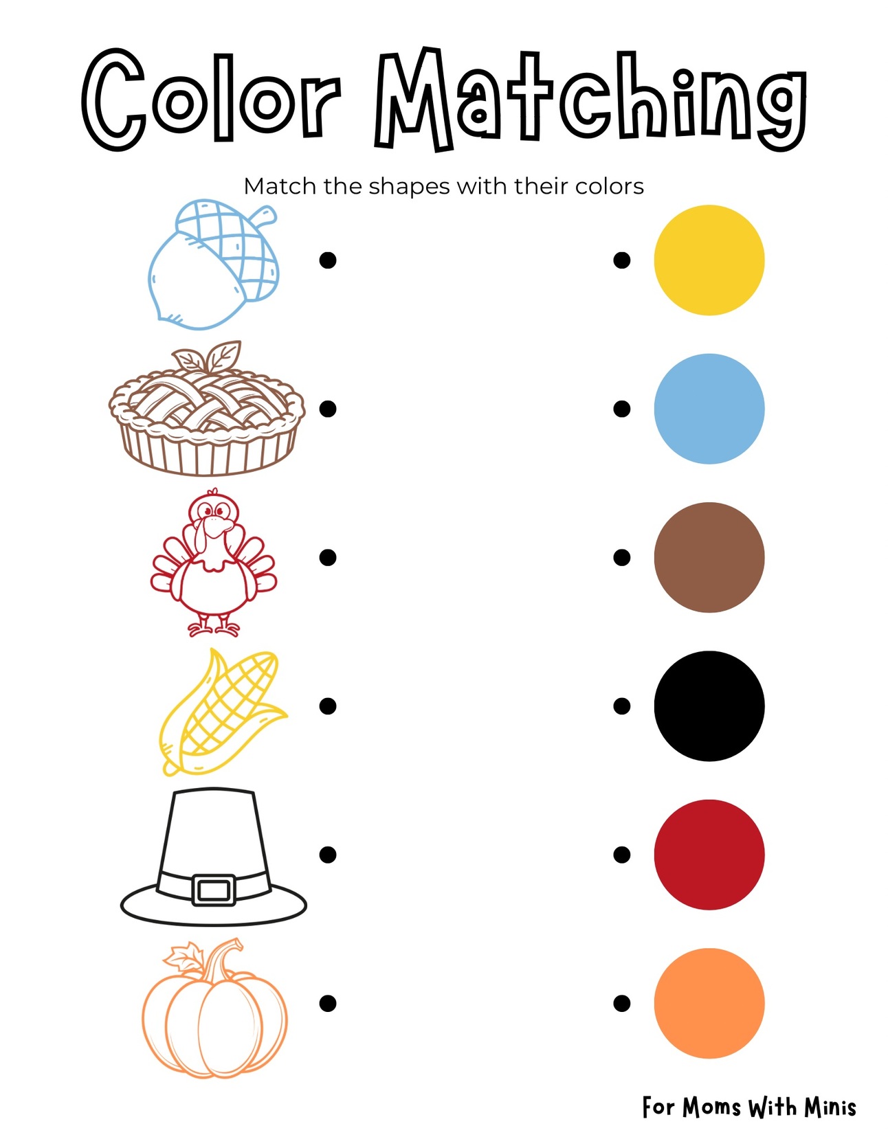 Thanksgiving Color Matching