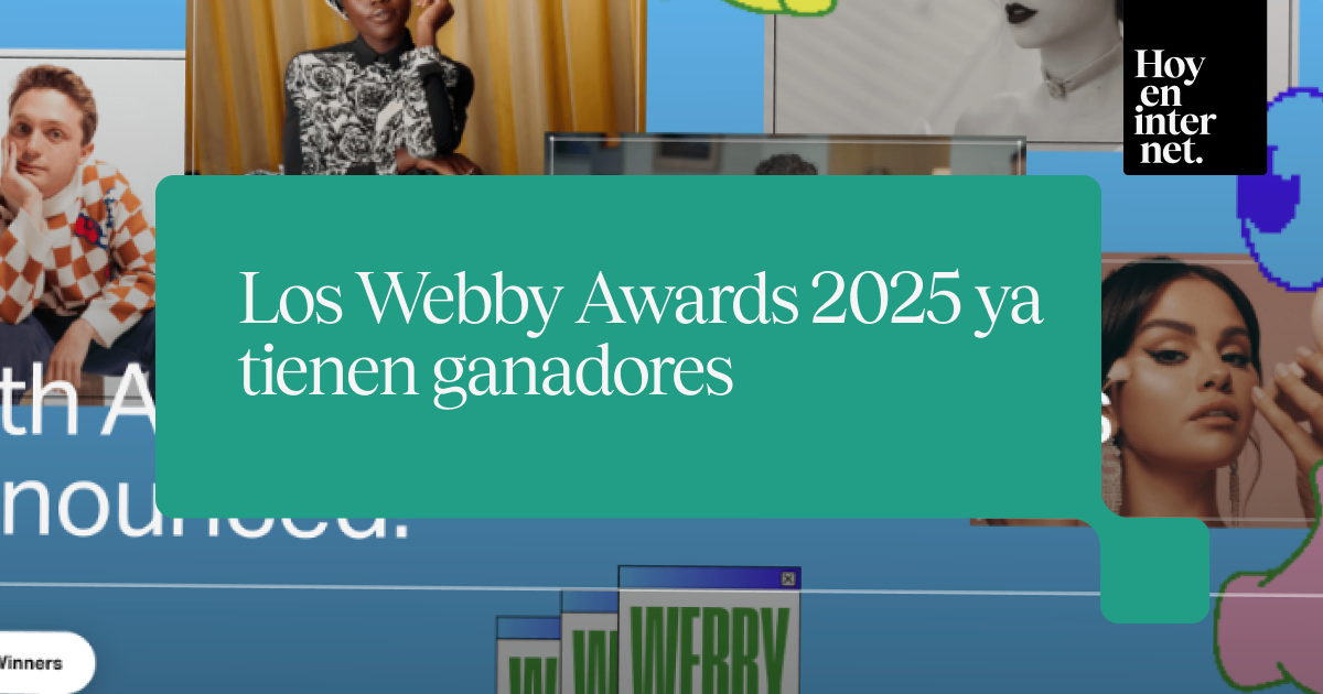 Los Webby Awards 2025 ya tienen ganadores