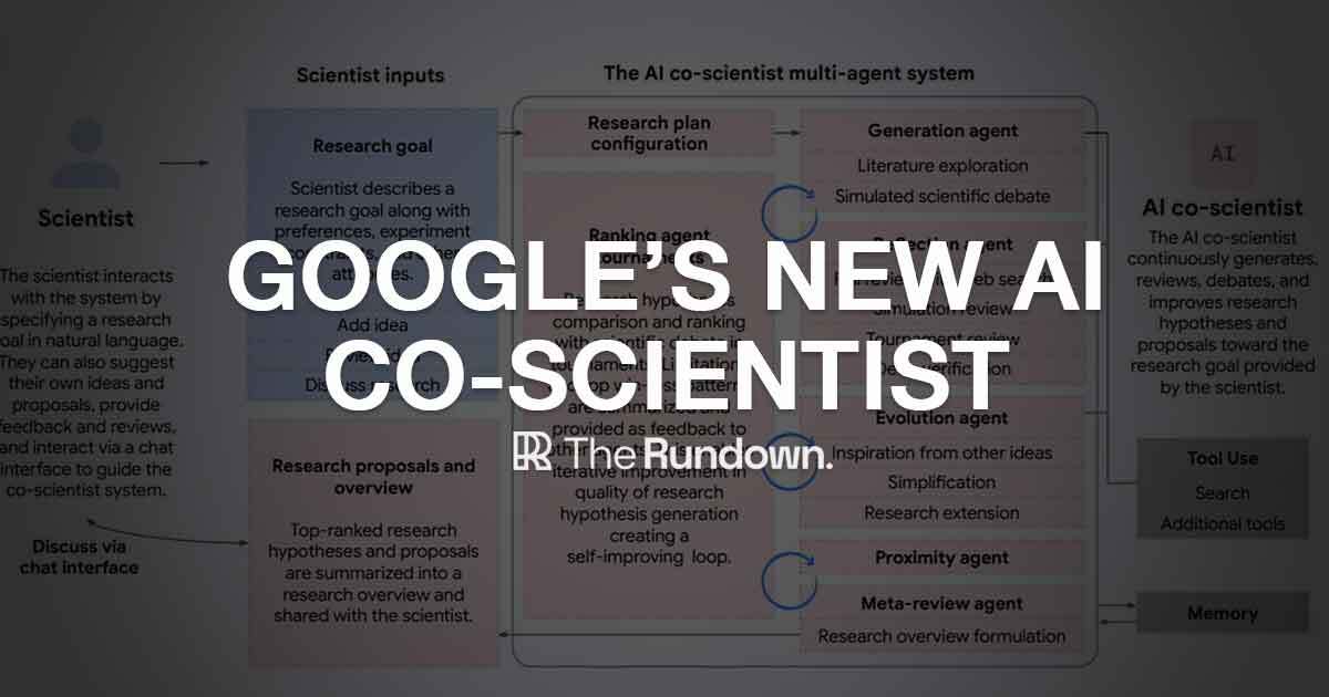 Google's new AI co-scientist