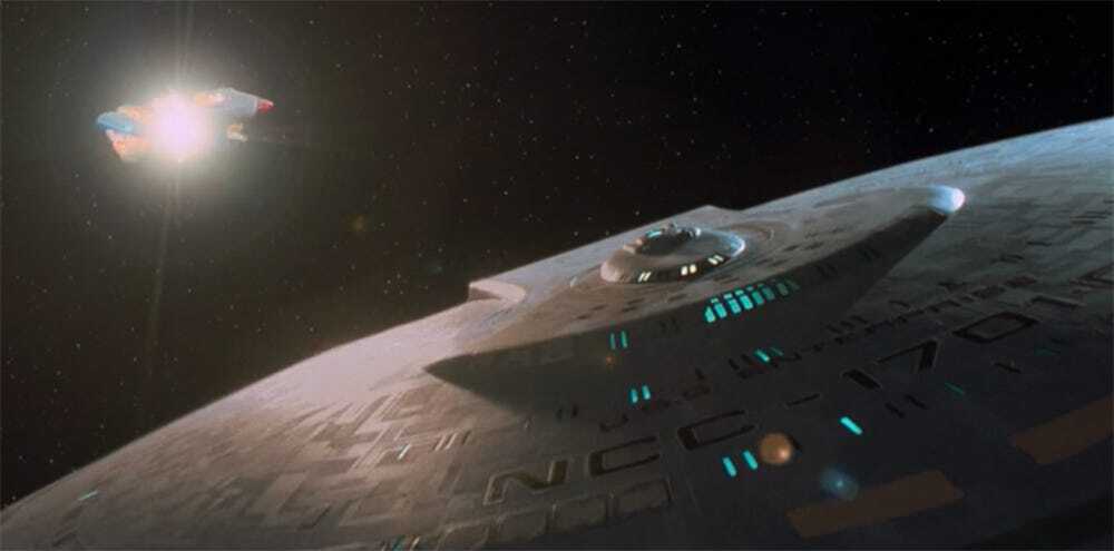 If you trip on the way to the warp drive, does the anti-matter fall up ...