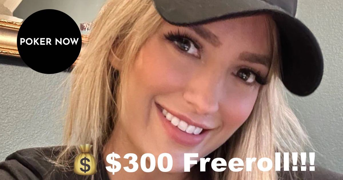 💰 Exclusive $300 Freeroll with Kasey Lyn Mills 💰