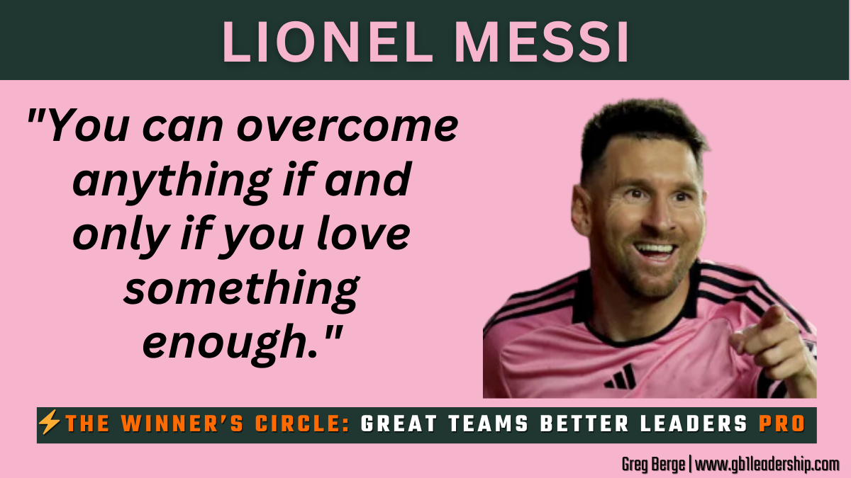 🥇 The Winner's Circle: Lionel Messi