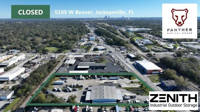 Zenith buys 3.44 acre IOS in Jacksonville, FL for $3M | IOS List