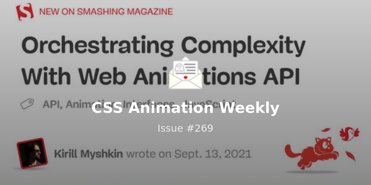 CSS Animation Weekly #269