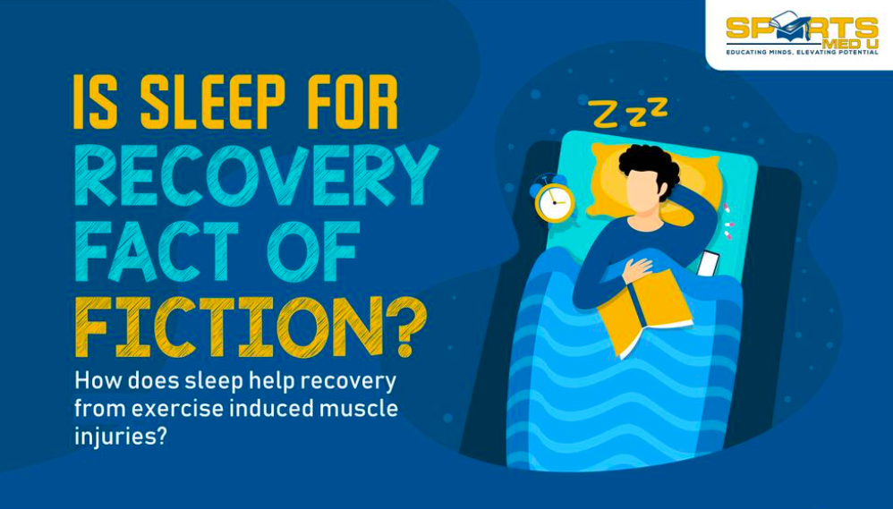 Sleep for recovery fact of fiction? 😴💤