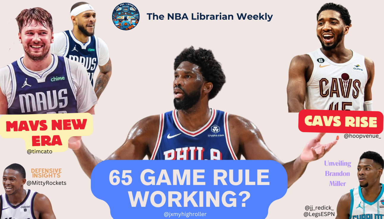 The NBA's 65-Game Rule is Working, Mavs' New Era to Cavs' Rise ...