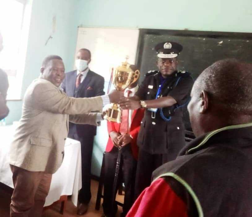 MANGOCHI POLICE GETS COMMISSIONER'S TROPHY