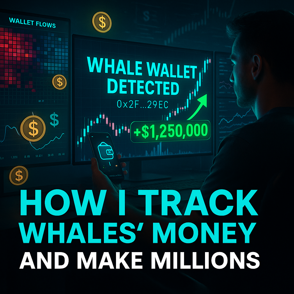 How I track whales money and make millions