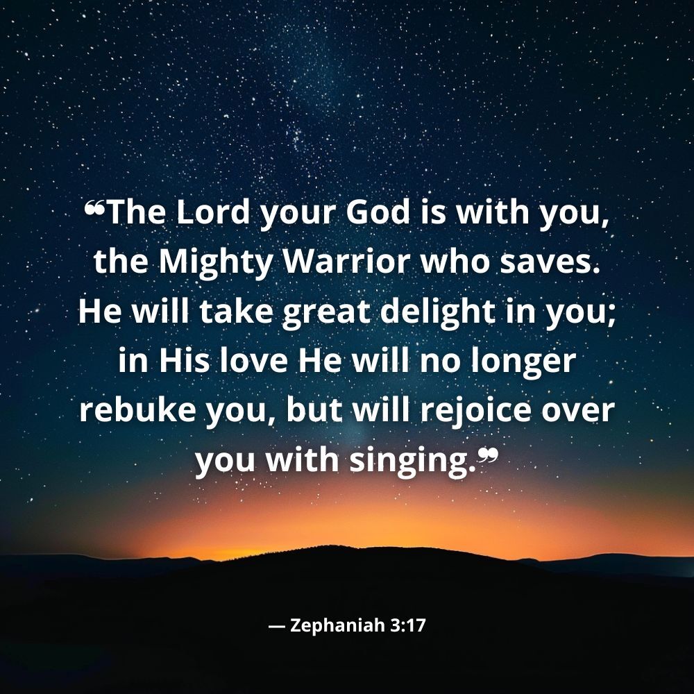 🙏 Verse of the Day: Zephaniah 3:17