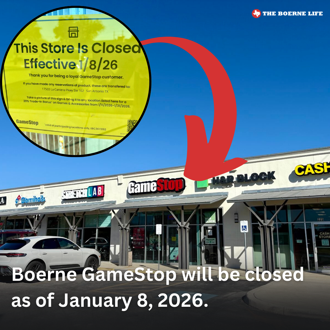 👉GameStop Closing + Boerne’s Iconic Cowboy