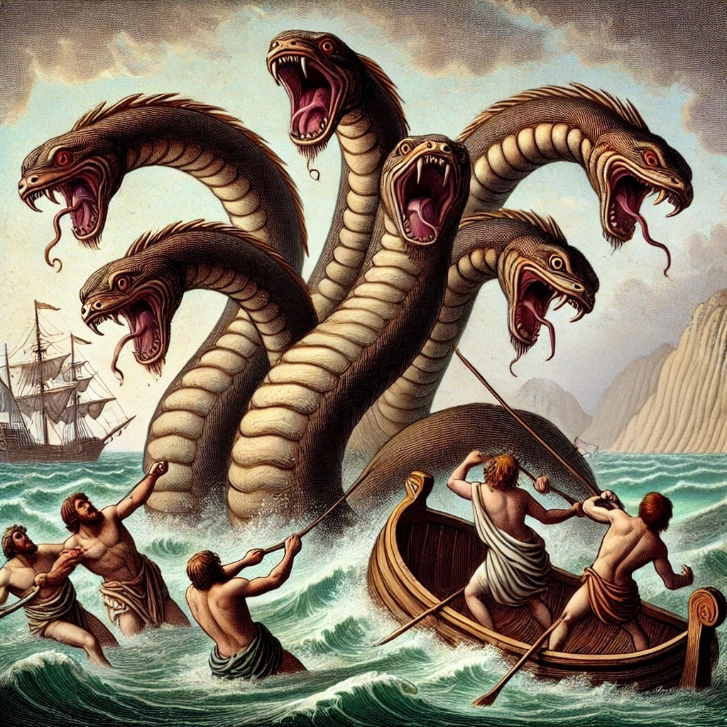 How to survive sea monsters like Odysseus