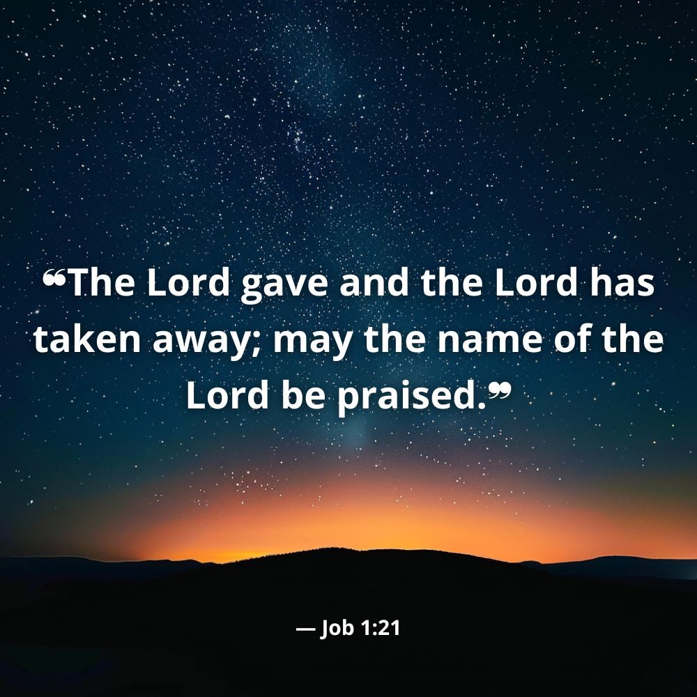 🙏 Verse of the Day: Job 1:21