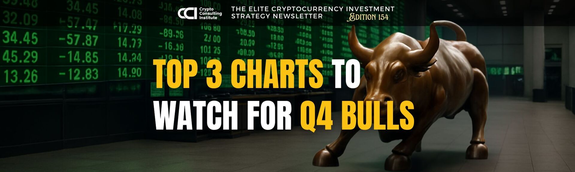 TOP 3 CHARTS TO WATCH FOR Q4 BULLS (Paid Edition)