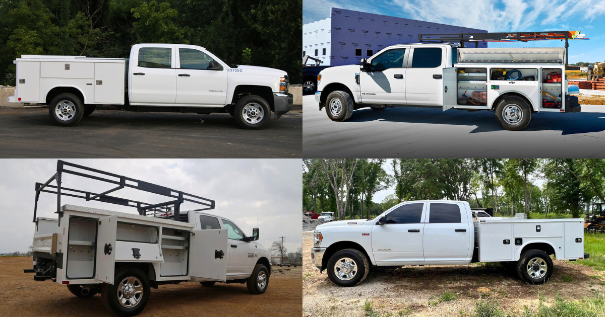 Top Utility Service Truck Bodies: Choose the Best