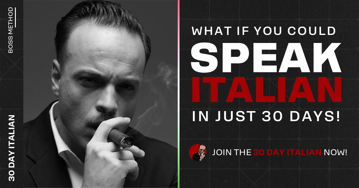 🇮🇹 What if you could speak Italian in 30 days?
