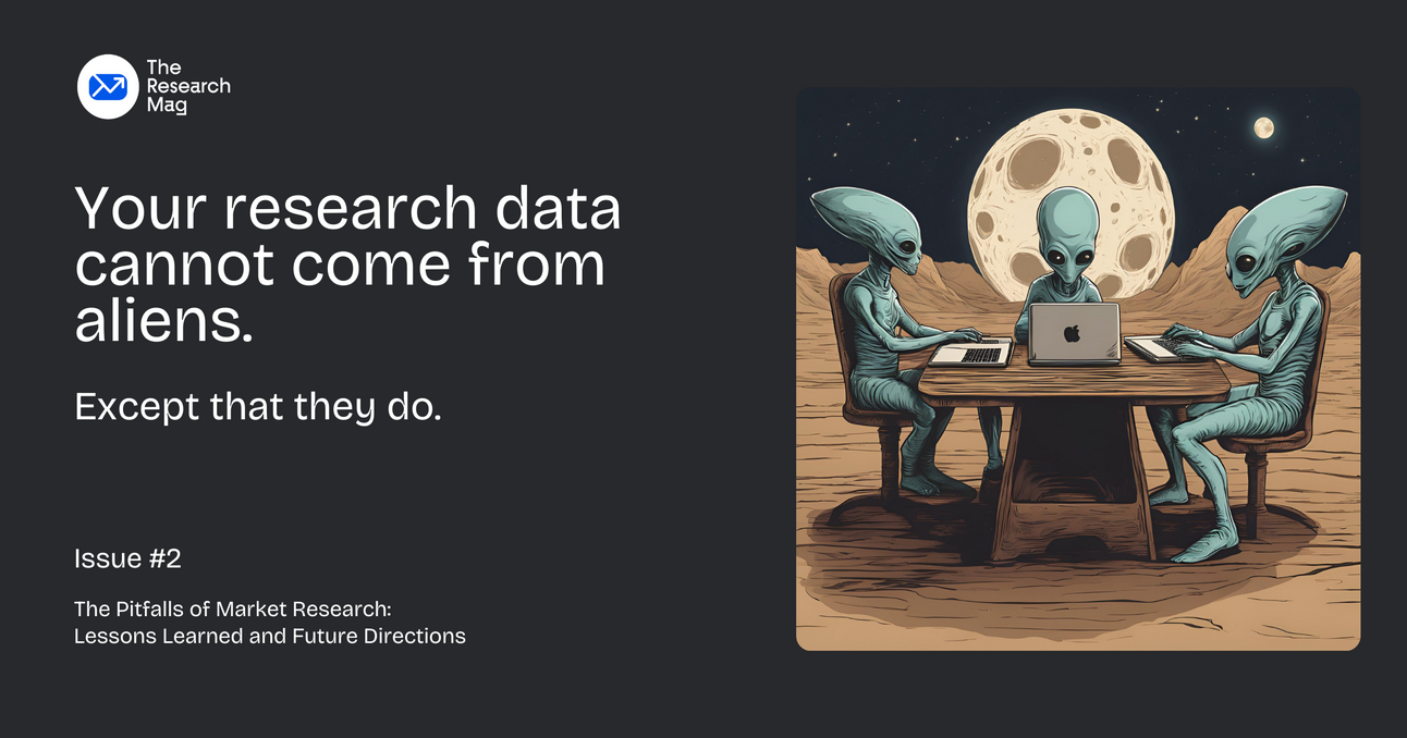 What went wrong with Market Research: Fraud, incentives and more