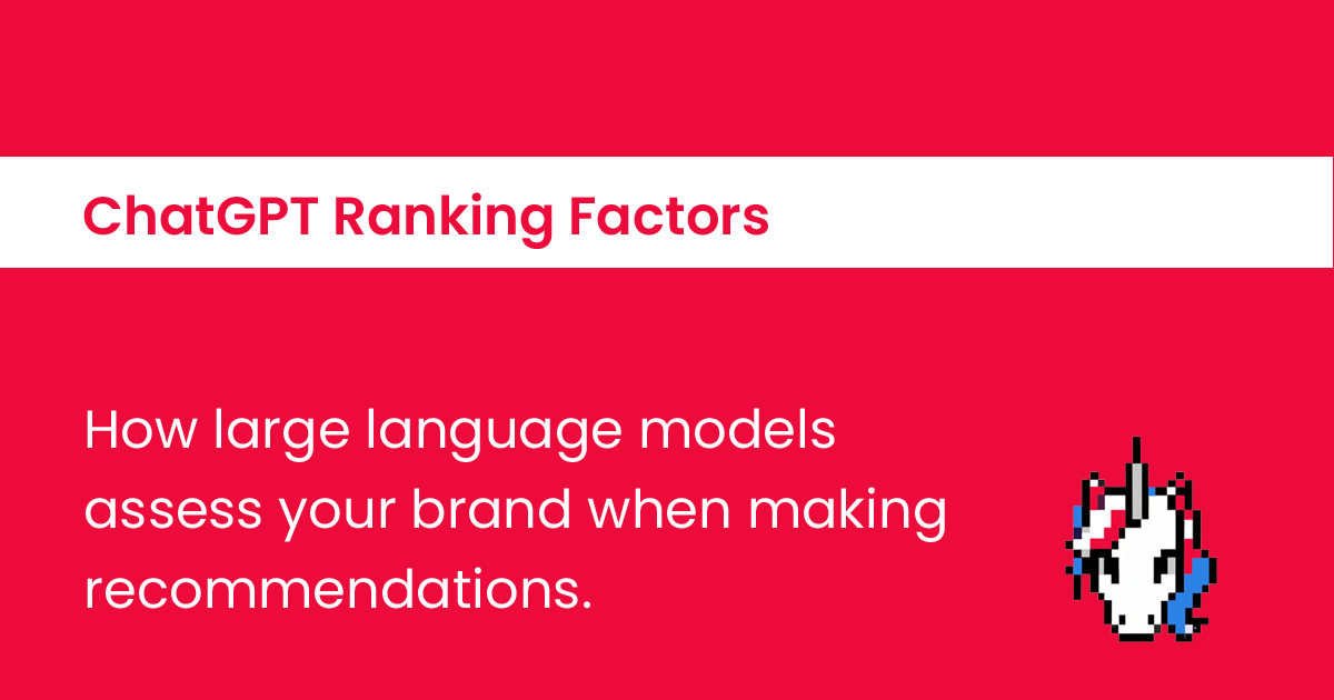 ChatGPT Ranking Factors