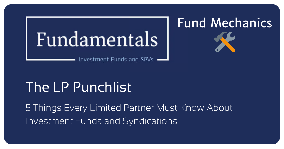 🛠️ The LP Punchlist