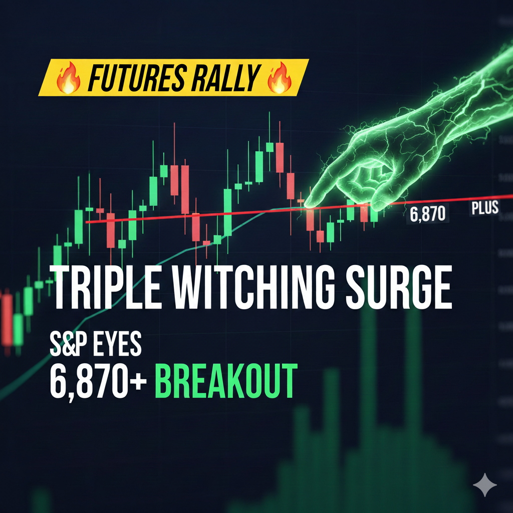🚀 FUTURES SURGE TO START TRIPLE WITCHING WEEK: Fed Aftermath Fuels ...