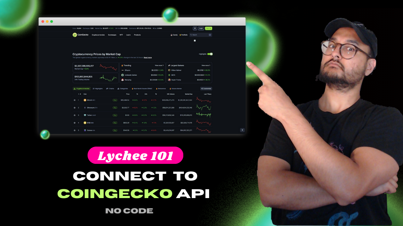 Easiest Way to Connect to CoinGecko API (No Coding Required)