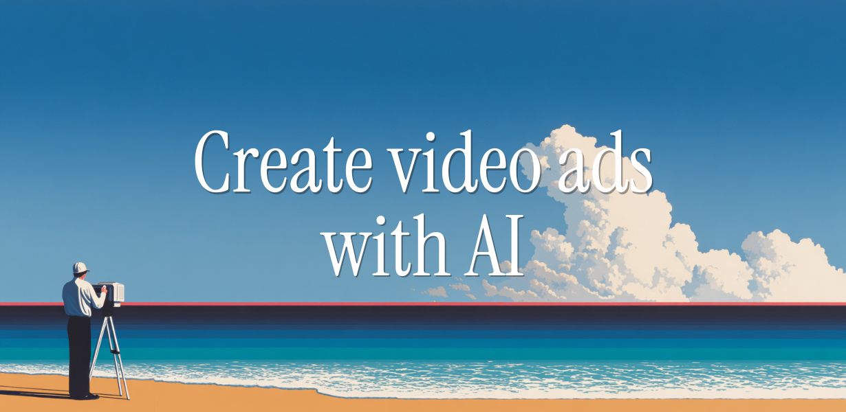 Create video ads in 7 minutes using AI 🎬