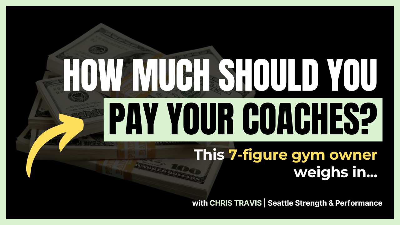 How much should you pay your coaches?