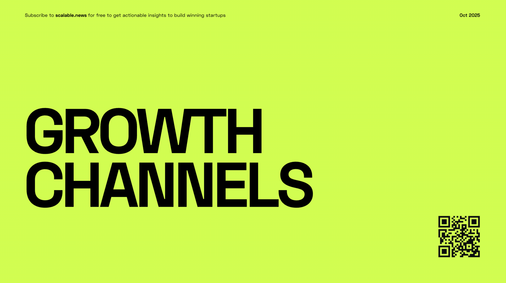 🚀 Founder's Guide: 5 Proven Growth Channels That Actually Work