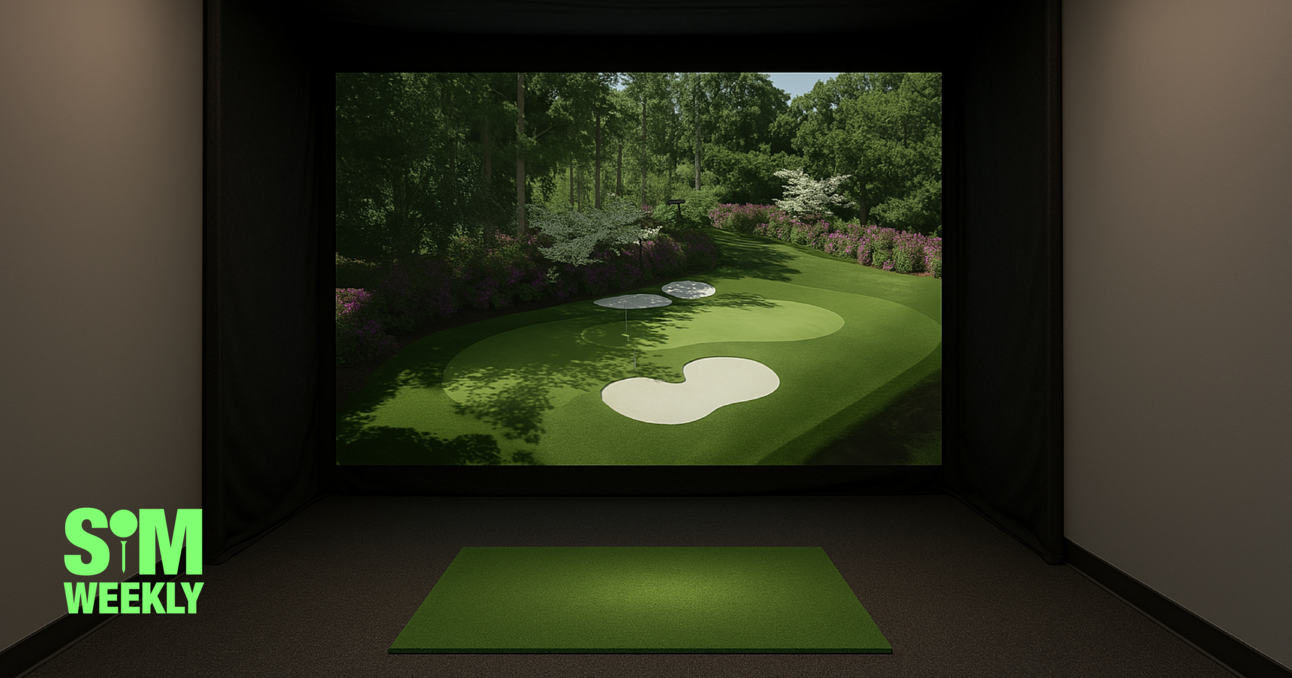 🤯 A golf sim in an apartment??