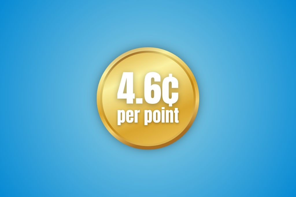 How to Get 4.6 Cents Per Point in Value