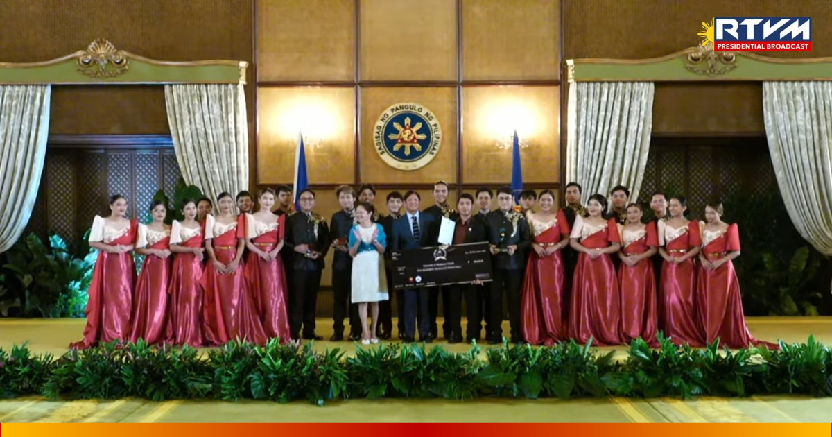 UM Chorale Receives Gintong Parangal Award at Malacañang