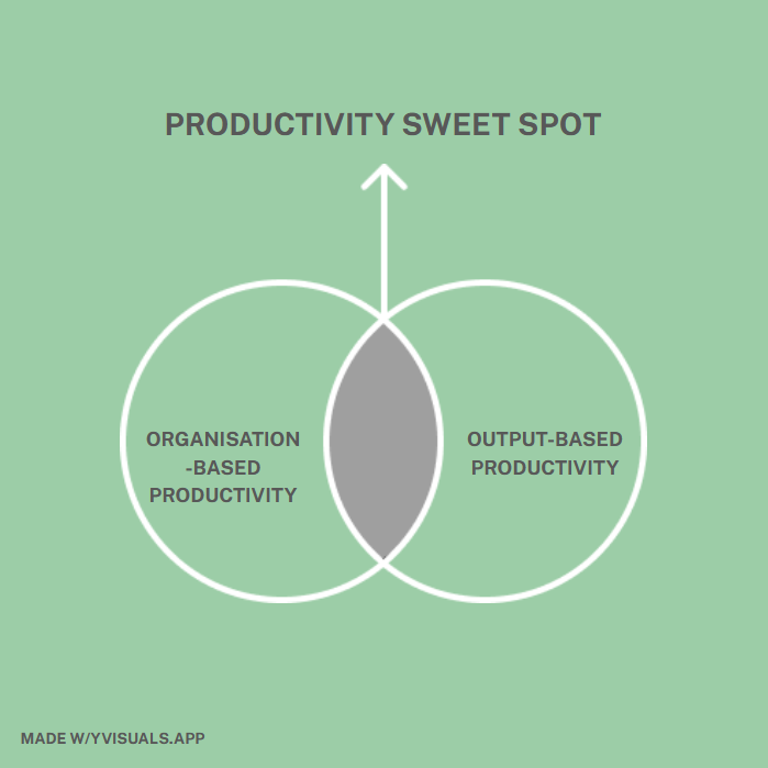 Two Types of Productivity — Output vs. Organisation-Based Productivity