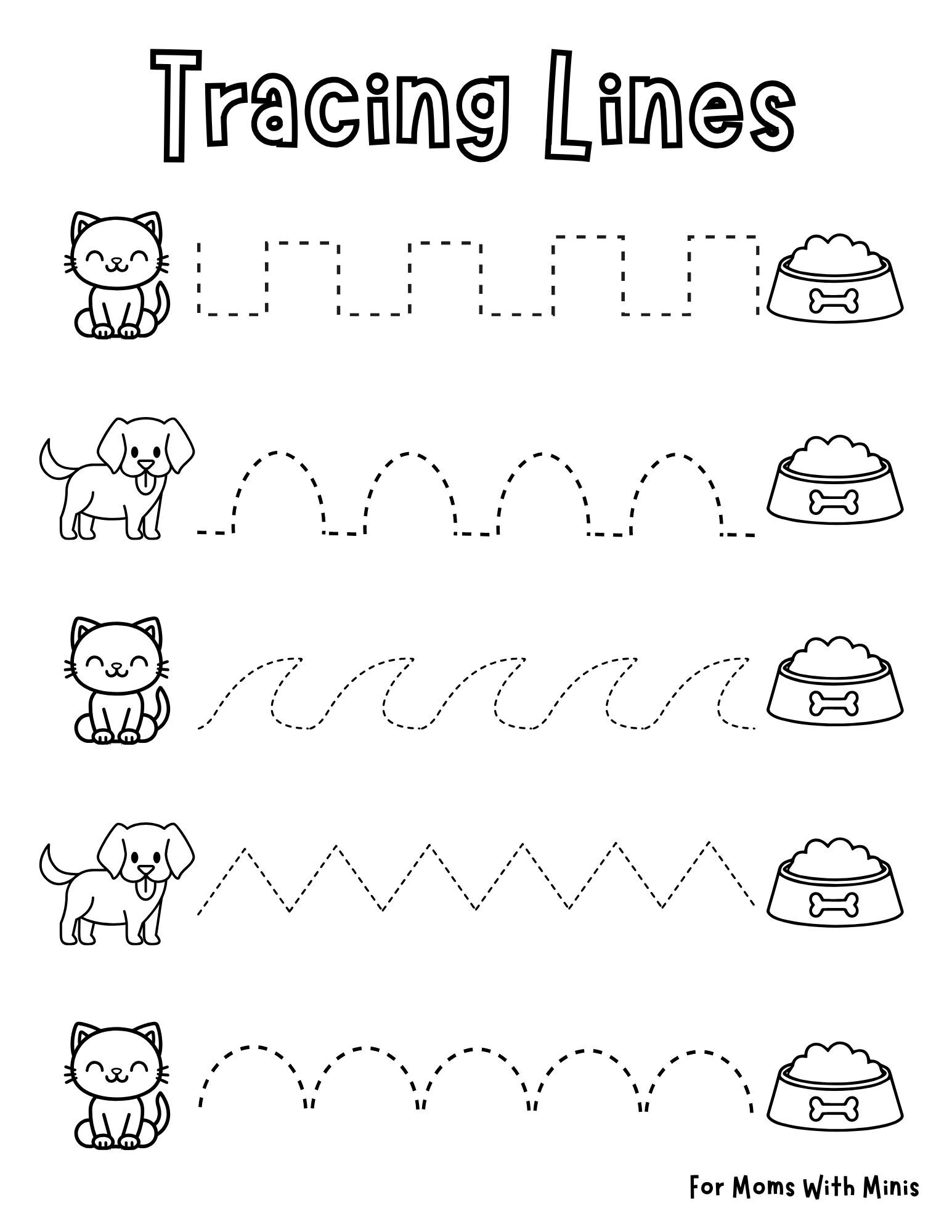 Tracing Lines to Feed The Pets