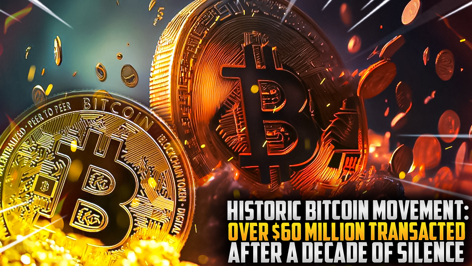 Historic Bitcoin Movement: Over $60 Million Transacted After a Decade ...
