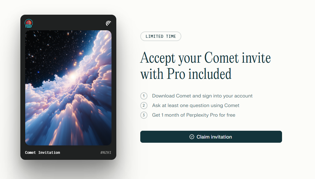 Perplexity Pro is now free for all