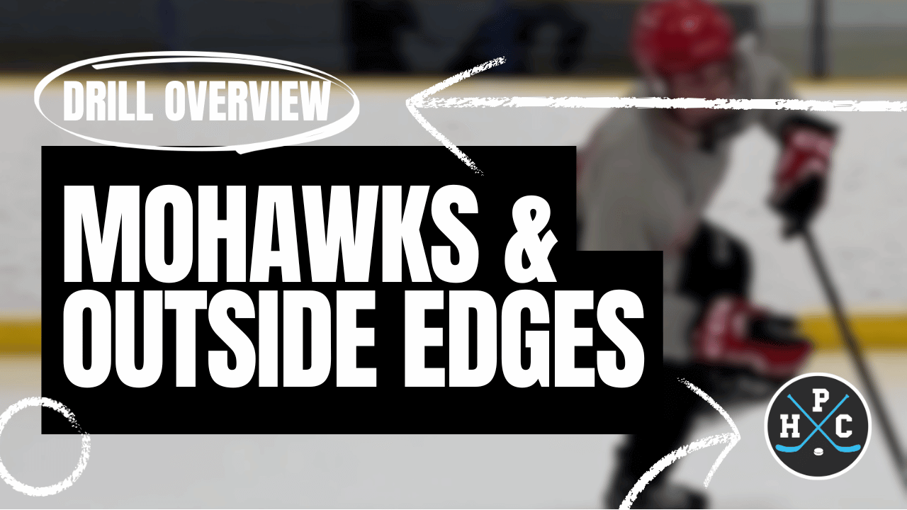 Drill to develop Mohawk turns, Outside Edge & Crossover