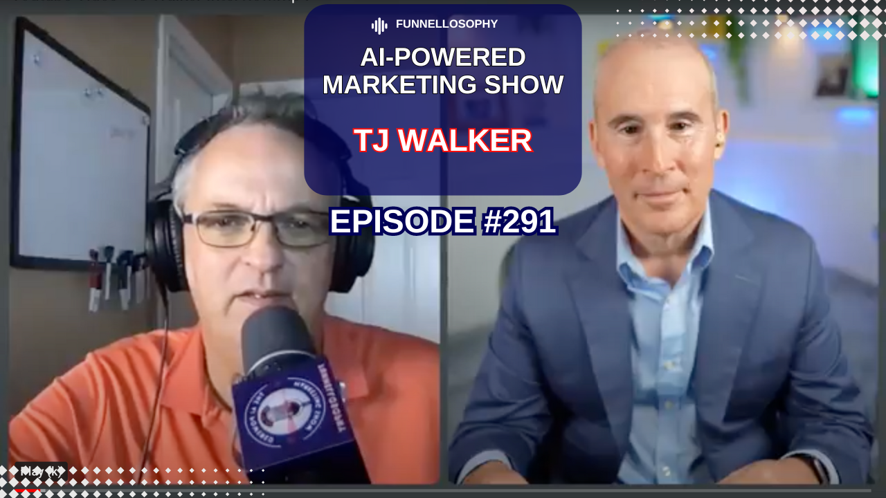 Exciting New Episode of The AI Powered Marketing Show Featuring TJ Walker! 🎙️