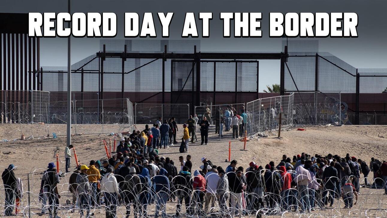 🌊 Record Day at US Border