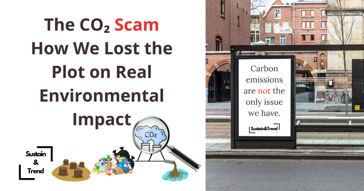 The CO2 Scam: How We Lost the Plot on Real Environmental Impact
