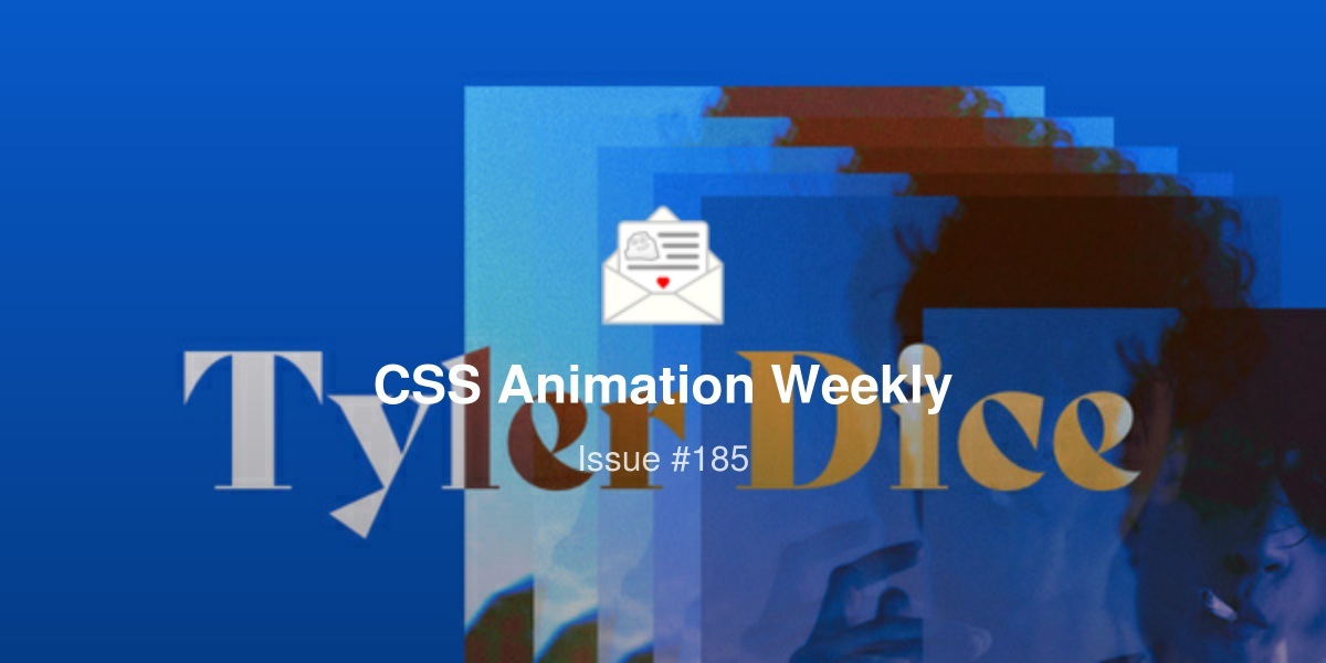 CSS Animation Weekly #185
