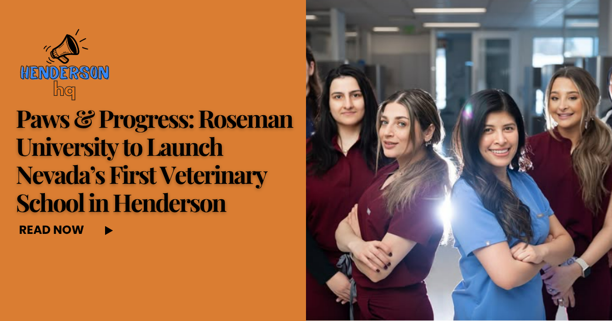 Roseman's Groundbreaking Vet School: Nevada's First Animal Care Pioneer