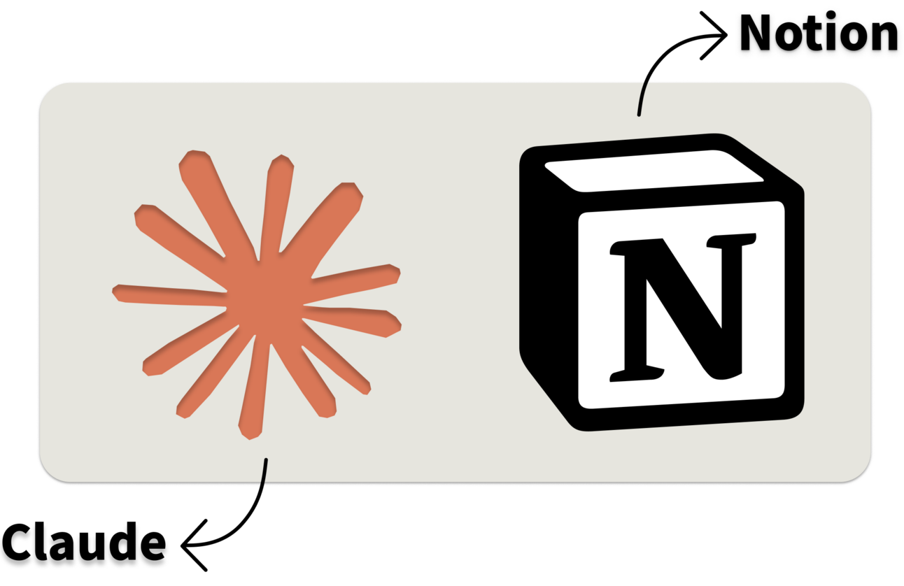 간단한 설정으로 클로드Claude MCP와 노션Notion 조합해보세요. 내 노션을 자동화 할 수 있습니다.
